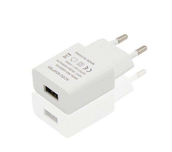 5W 5 Volt 1A Smart USB Charger , IPhone X USB Charger Adapter EU Plug CE Marked