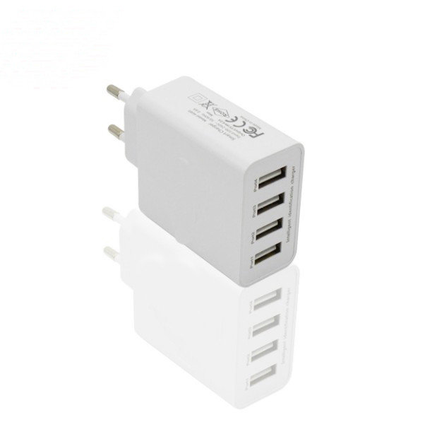 5V 4.5Amp Multi Port USB Wall Charger EU Plug /  4 Port USB Charger Adapter
