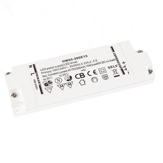 15W High PF Led Driver , CE Approved Power Supply Driver For Led Strip Light