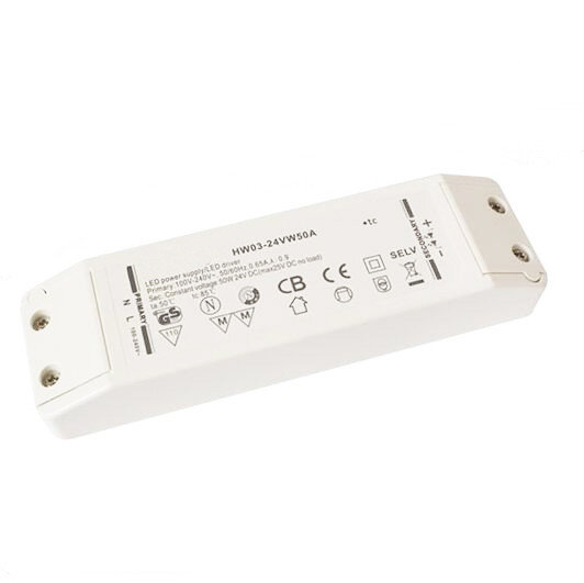 High PF12v 50w Led Driver Wide Input Voltage With Short Circuit Protection