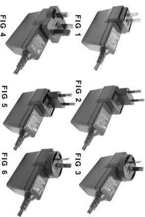 CE Approval Medical Power Adapter , 40W Transformer Plug Adapter 60601-1-11