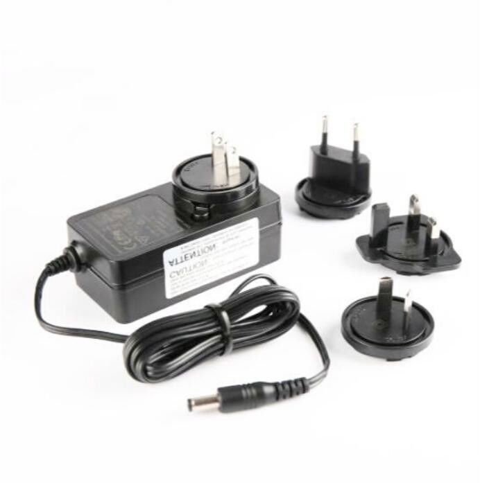 Multiple Plug Replacement Power Adapter 12V3.33A Interchangeable Adapter Low Interference