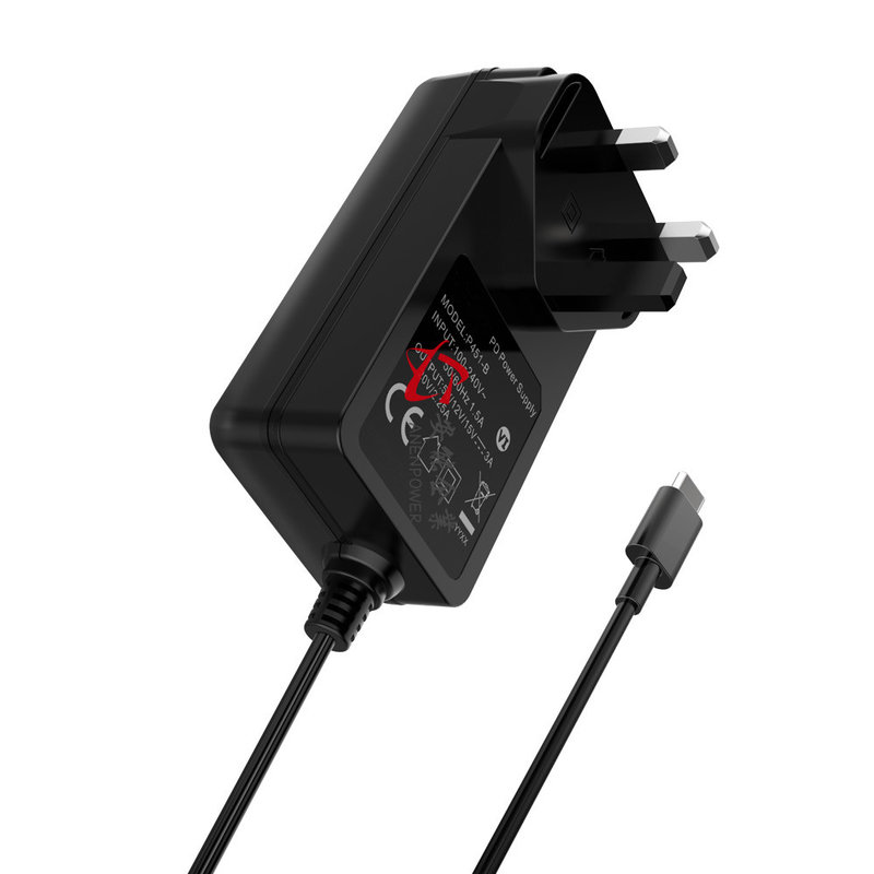 Level VI PD Type USB C Portable Charger for Google Chormebook Pixel 2 45W UK Plug