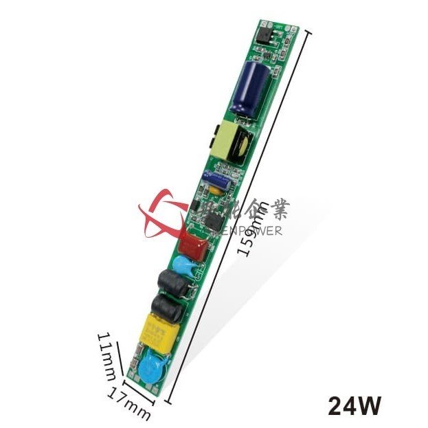 15% THD LED Power Driver , 280mA 24W LED Light Power Supply 3 Years Guarantee