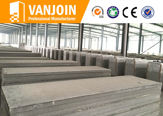 Energy saving Fireproof EPS Cement Sandwich Panel Sound Insulation 610mm Width