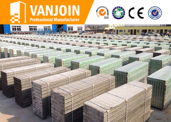 Energy saving Fireproof EPS Cement Sandwich Panel Sound Insulation 610mm Width
