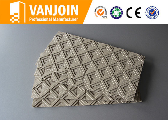 80 - 90℃ High Temperature Resistance Fireproof Lightweight Flexible Wall Tiles For Church Buildings