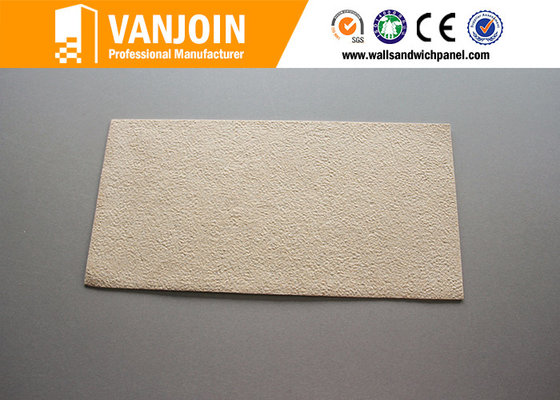 Flexible Fireplace Decorative Ceramic Wall Tile 2.5 Thickness Irregular Panel