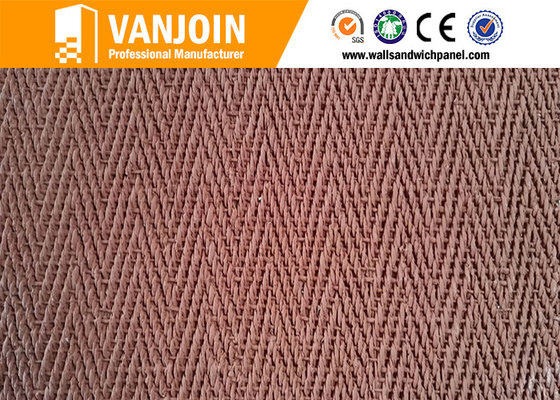 Flexible 2.5 Thickness TV Wall Panel Decorative Woven Flax Ceramic Tile for Interior Wall