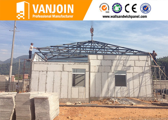 EPS Cement Sandwich Construction Material Making Machinery  / Brick Wall Panel