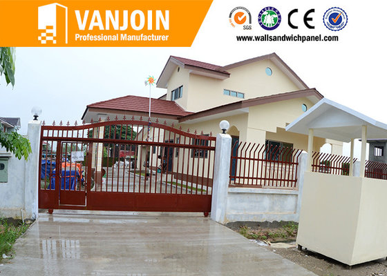 100mm Anti earthquake Precast Concrete Wall Panels Lightweight Concrete Panels