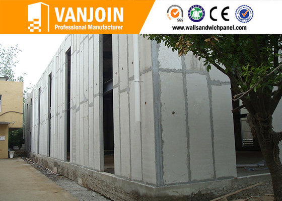 100mm Anti earthquake Precast Concrete Wall Panels Lightweight Concrete Panels