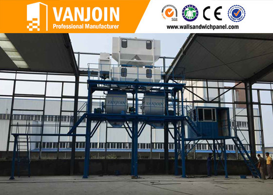 EPS Cement Wall Panel Construction Material Making Machinery With CE Certification