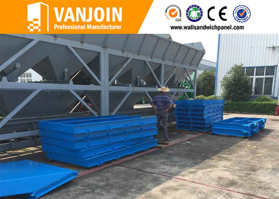 EPS Cement Wall Panel Construction Material Making Machinery With CE Certification