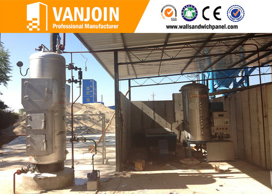 Automatic Construction Material Making Machinery For Lightweight Concrete EPS Sandwich Panel