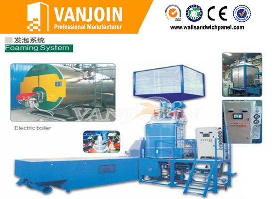 Construction EPS Sandwich Panel Machine / Panel Machine With Boiler System