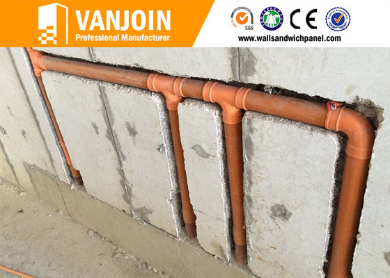 Lightweight Fireproof  Insulated Sandwich Wall Panels For Room Partition