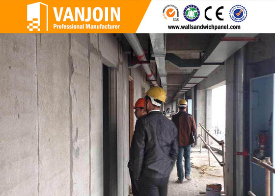 painel de sanduíche do cimento do EPS da isolação sadia de 120MM para construções da escola e do hospital