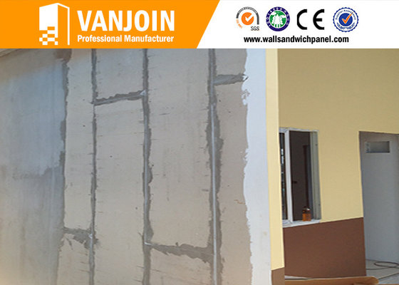 Fireproof Composite Panel Board For Hotel Buildings , Wall Insulation Boards