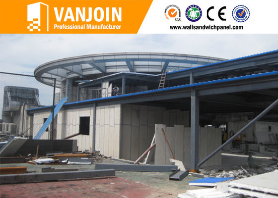 Fireproof Composite Panel Board For Hotel Buildings , Wall Insulation Boards