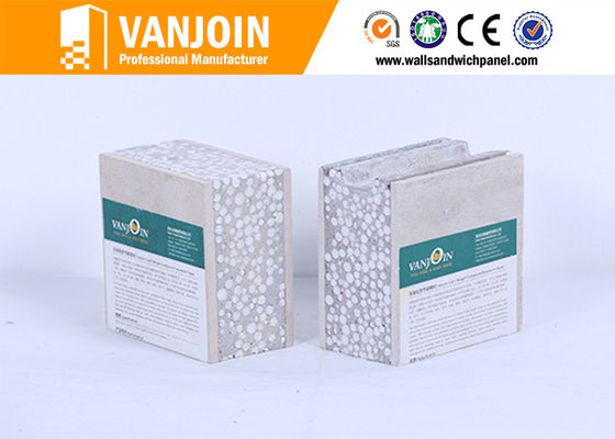 150MM Fireproof Prefabricated Exterior Wall Panels Light weight Anti - Seismic