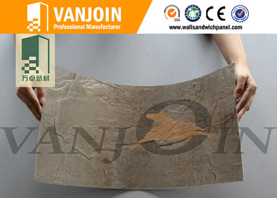 Water Proof Low Carbon Soft Ceramic Lightweight Wall Tile , Full Body Tile