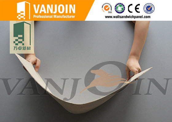 3mm Decorative Flexible Prefabricated Exterior Wall Panels For Apartment Building