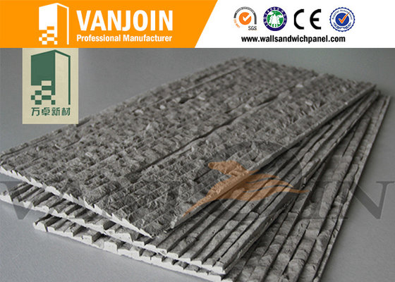 Durable Energy Saving Flexible Wall Tiles L600 * W600mm Decoration Wall Panel