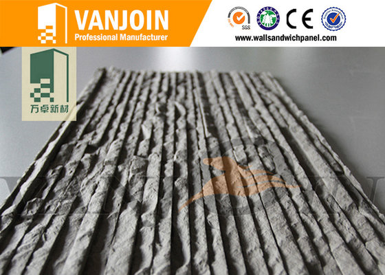 Recyslable Anti crack Fireproof Flexible Wall Tiles For Interior Decoration