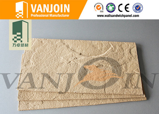 Lightweight Clay Wall Tile , Breathable Soft Ceramic Wall Tile Anti - crack