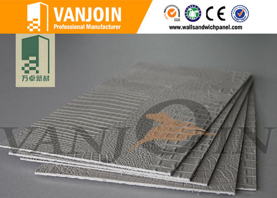 Recyslable Anti crack Fireproof Flexible Wall Tiles For Interior Decoration