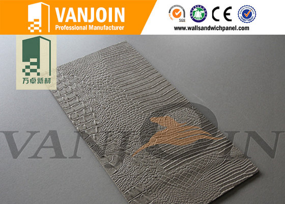 Waterproof Flexible 600x300 Outdoor Decorative Stone Tiles For Public Buildings