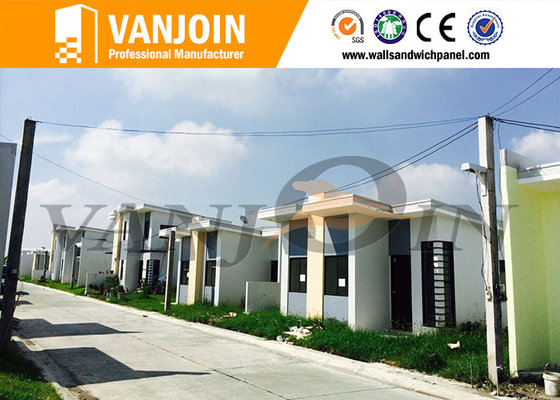 High Strength Durable Modern Prefab Houses Prefabricated Villa Construction