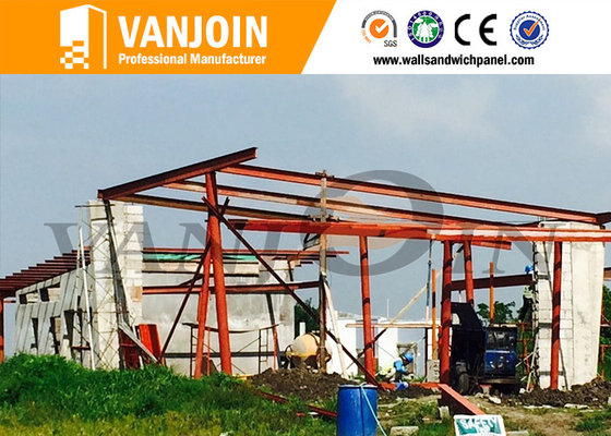 Advanced Fast Construction Eps Cement Modern Prefab Houses Modular Sound Insulation