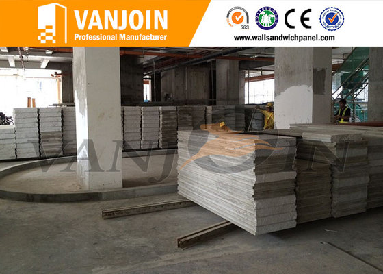 Nonmetal 120mm Waterproof EPS Cement Sandwich Panel Exterior Wall Panels