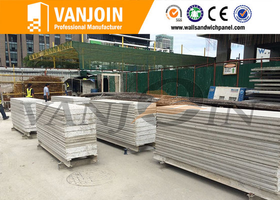 nonmetal anti-seismic eps sandwich wall panels for prefab house