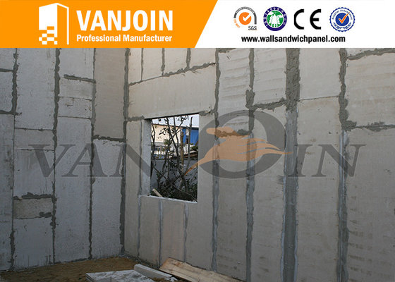 nonmetal anti-seismic eps sandwich wall panels for prefab house
