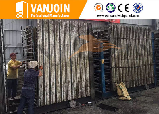 Light Weight Concrete Wall Panel Construction Material Making Machinery Mixing System