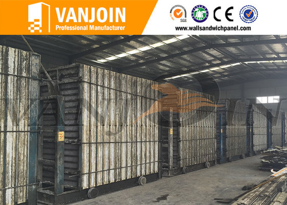 Vertical building material making machinery / Automatic wall panel manufacturing equipment