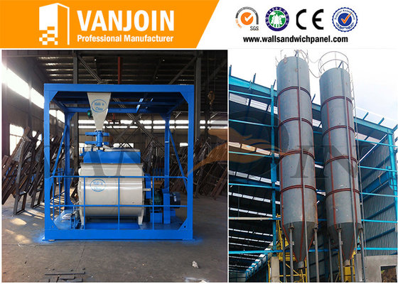 Eps Cement / Concrete Wall Sandwich Panel Production Line High Output