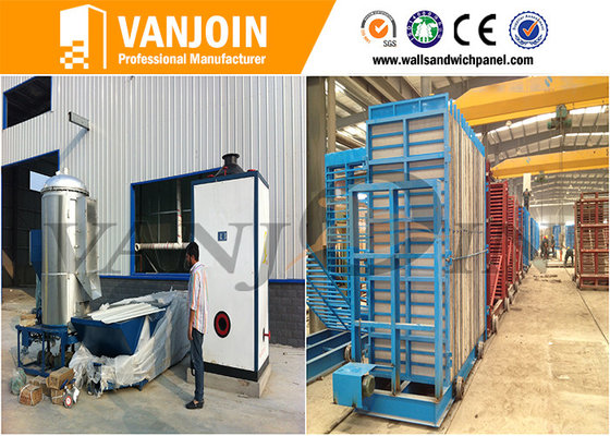 Prefabricated Concrete Energy Saving Cement Wall Panel Making Machine