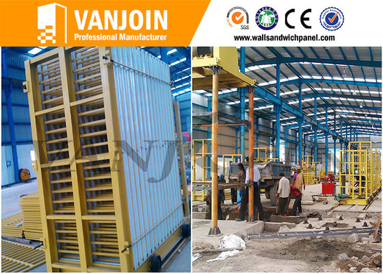 Prefabricated Concrete Energy Saving Cement Wall Panel Making Machine