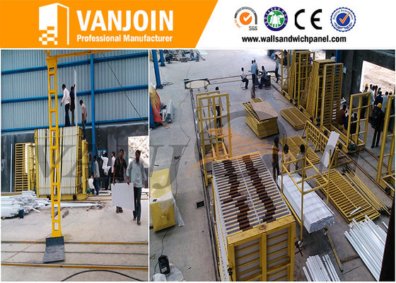 ISO Certification Automatic Wall Panel Making Machine Vertical 30KW - 100KW