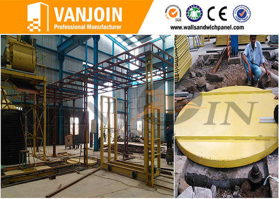 Prefabricated Concrete Energy Saving Cement Wall Panel Making Machine