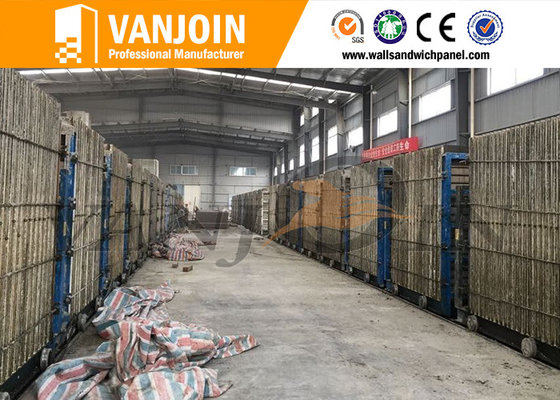 Pré-fabrique o painel de pouco peso da máquina/sanduíche do painel de parede que faz o equipamento