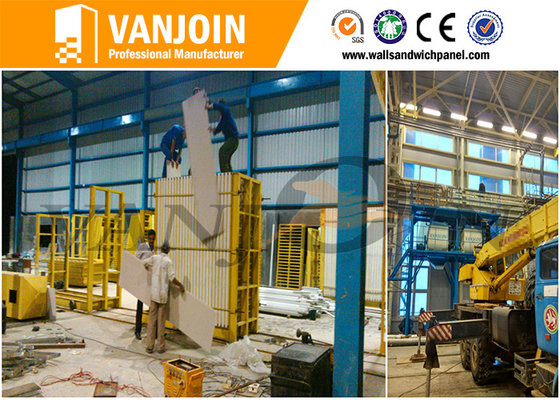 Professional Installation Team Wall Panel Making Machine Engineer Guidance