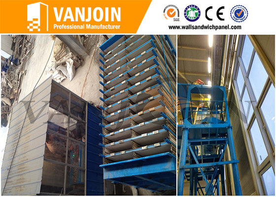 High Output Eps Continuous Sandwich Panel Production Line For Precast Wall Panel