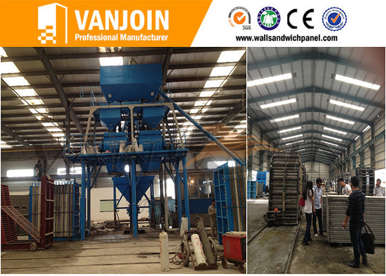 Economic level Eps Cement Sandwich Panel Production Line Factory Small Machine Big Profits