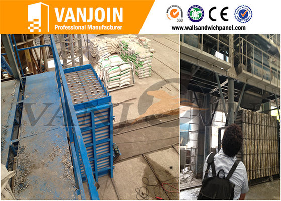 High Output Eps Continuous Sandwich Panel Production Line For Precast Wall Panel