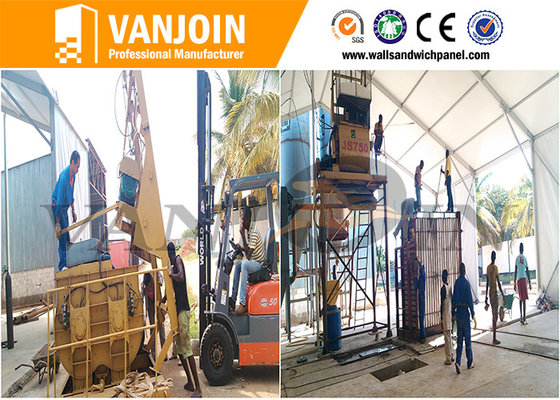 High Output Eps Cement 610mm Wall Panel Machine Automatic